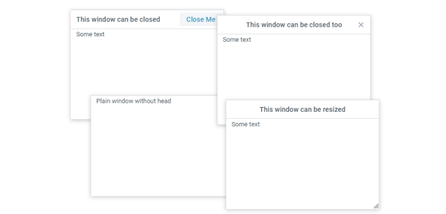JavaScript Window and Popup widgets for web app developers I Webix JavaScript Window and Popup widgets for web app developers I Webix