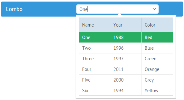 JavaScript Form - Webix Form